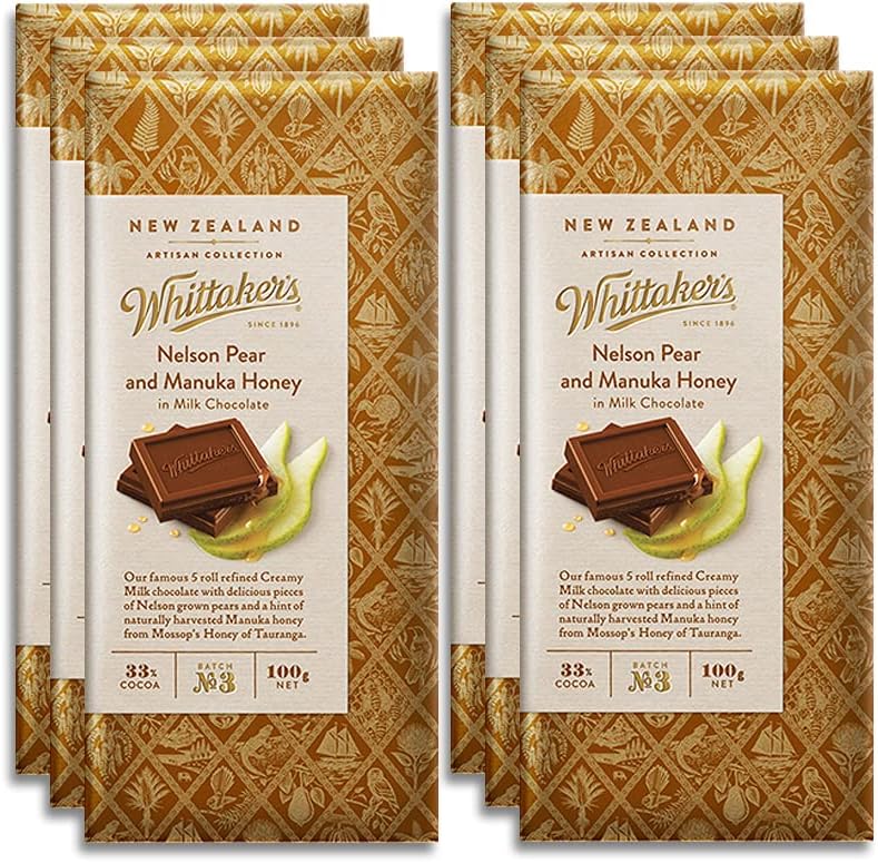 Amazon.com : Whittaker's Chocolate Block 200g (Made in New Zealand ...