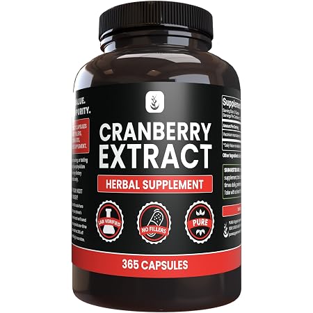 Amazon.com: PURE ORIGINAL INGREDIENTS Cranberry Extract (365 Capsules ...