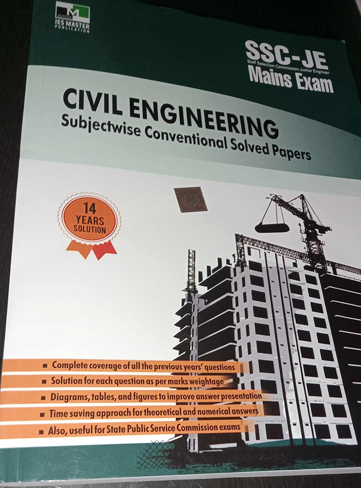 Buy SSC-JE Civil Engineering Subjectwise Conventional Solved Papers ...