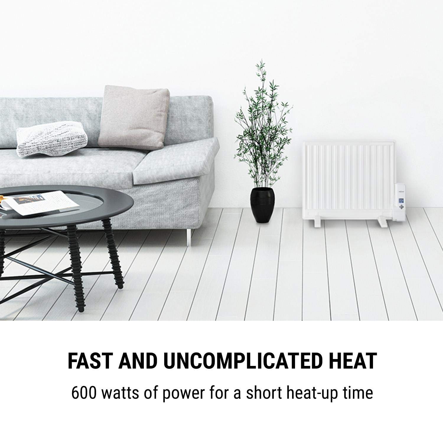 Buy oneConcept Wallander - oil filled radiator, electric oil heater ...