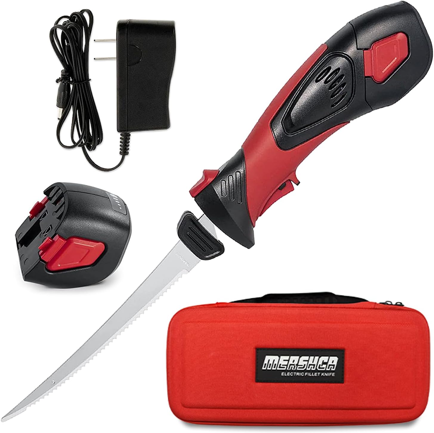 Amazon.com : WORKPRO 12V Cordless Electric Fillet Knife with 8'' and 10 ...
