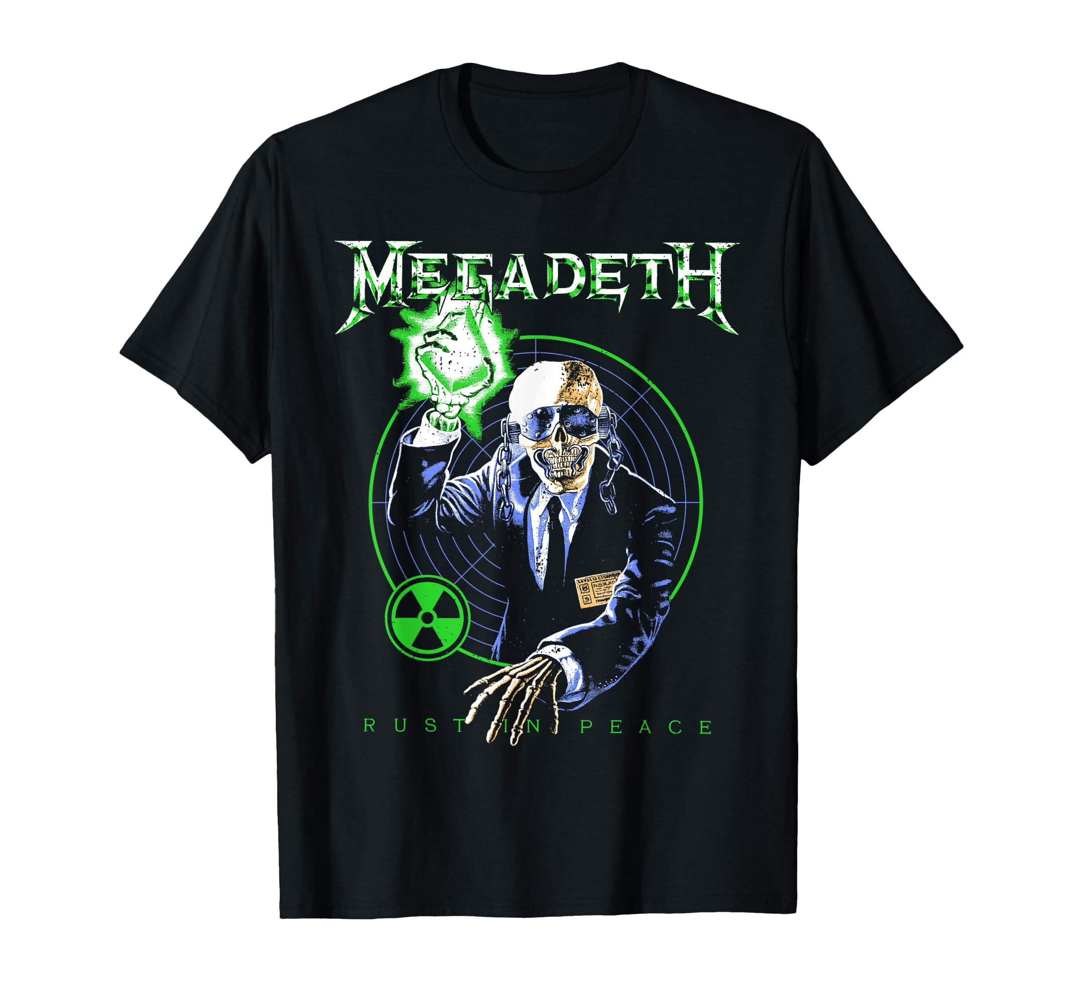 Amazon.com: Megadeth - Rust in Peace Target T-Shirt : Clothing, Shoes ...