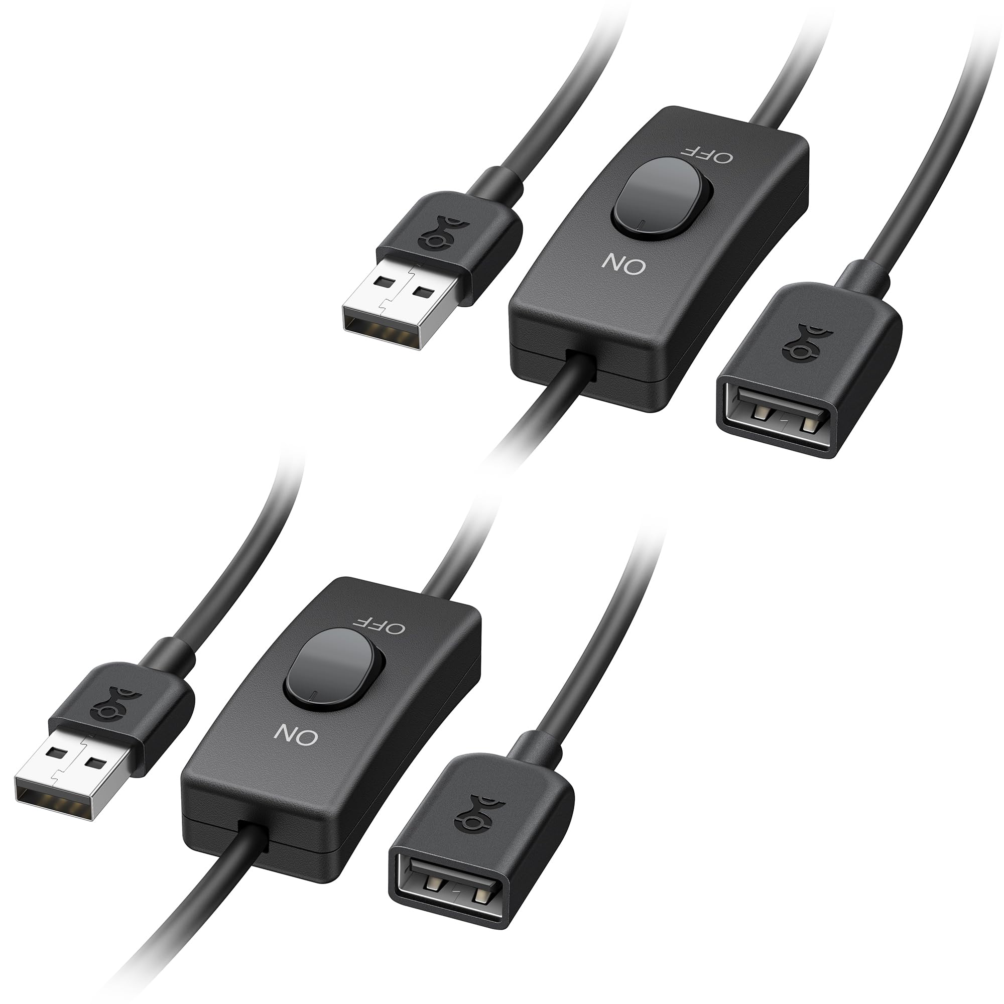 Cable Matters 2 Pack USB On Off Switch 3 ft Support Data and Power ...