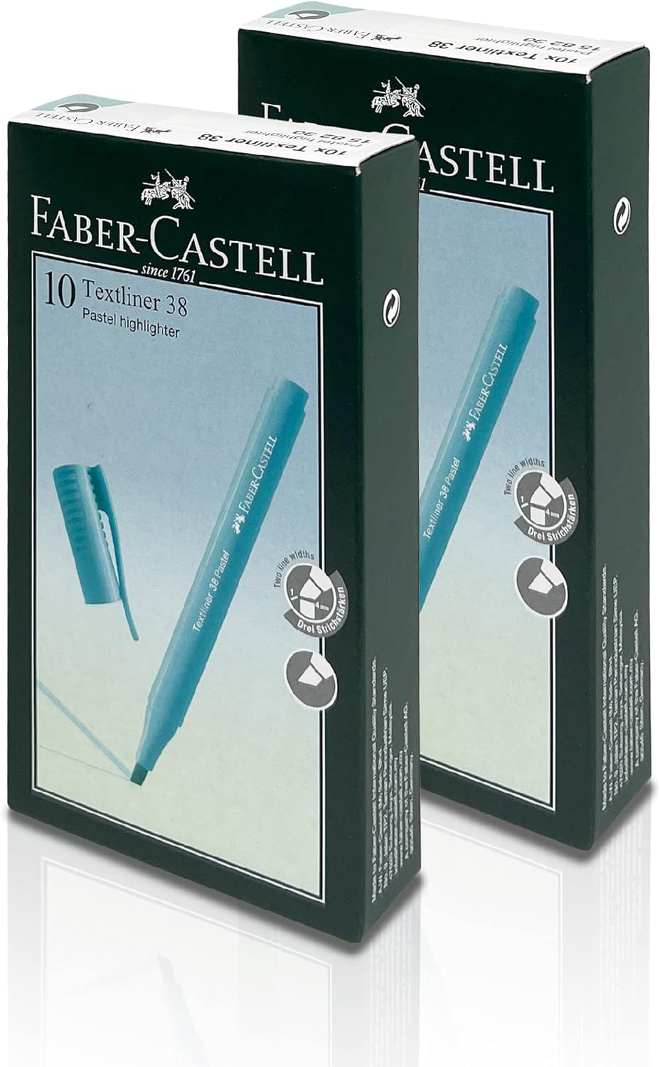 Amazon.com : Faber-Castell Textliner 38 Pastel Highlighter Pen ...