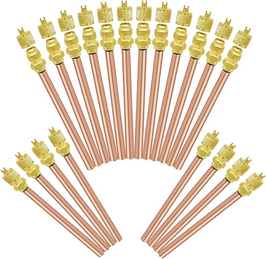 Amazon.com: FANOVO Service Access Valve-20Pack Refrigerator Access ...