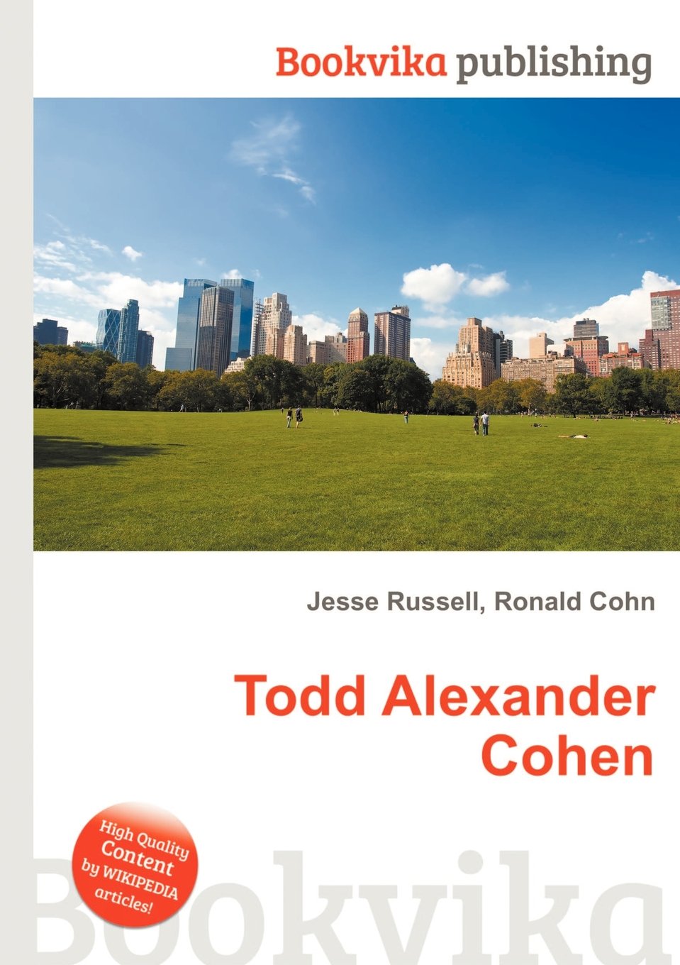 Todd Alexander Cohen: Russell, Jesse, Cohn, Ronald: Books- Amazon.ae
