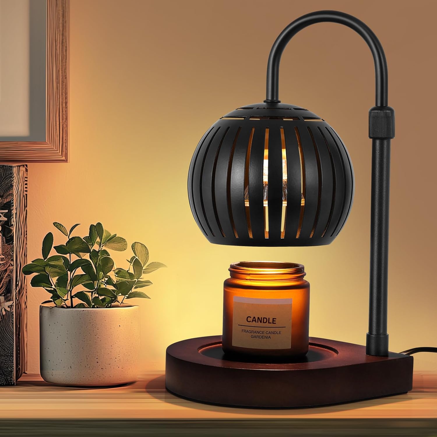 Amazon.com: Bolu Fly Candle Warmer Lamp with Timer, Dimmable, Height ...