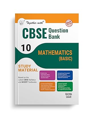 Together with CBSE Question Bank Class 10 Mathematics Basic for 2025 ...