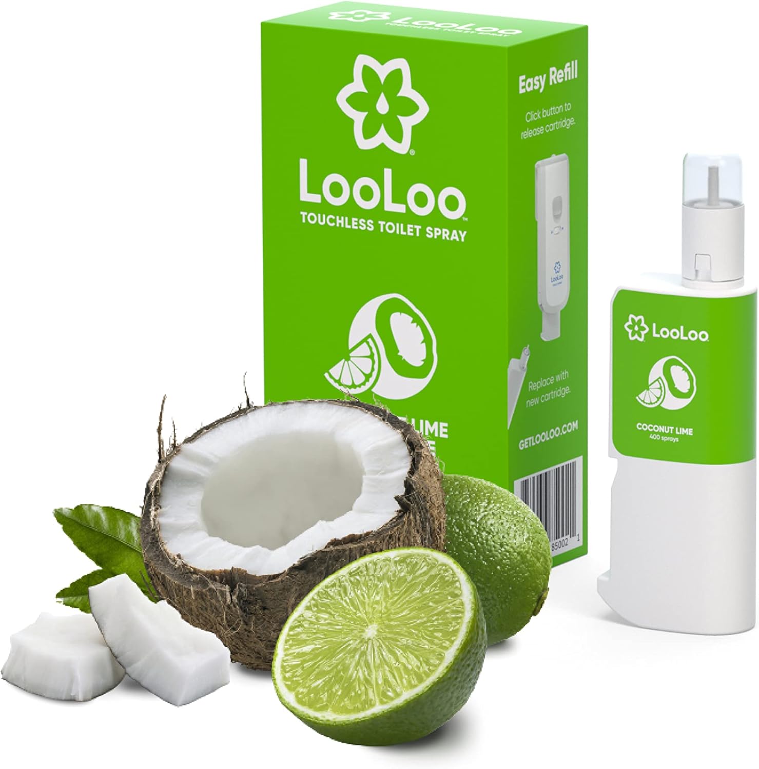 Amazon.com: LooLoo Touch-Free Toilet Freshener Fragrance Refills ...