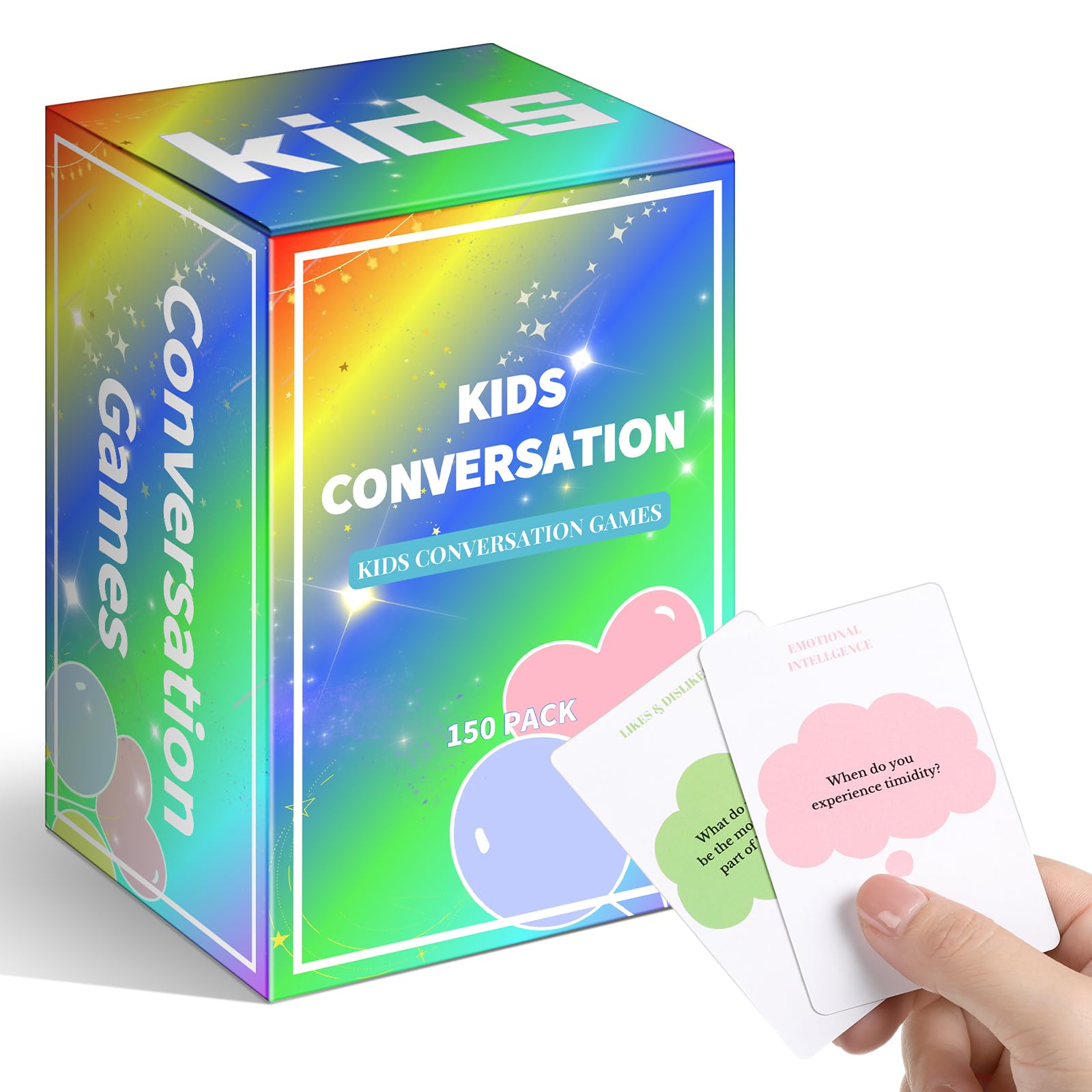 Snapklik.com : 1 Box Of Kids Conversation Cards Games Conversation ...