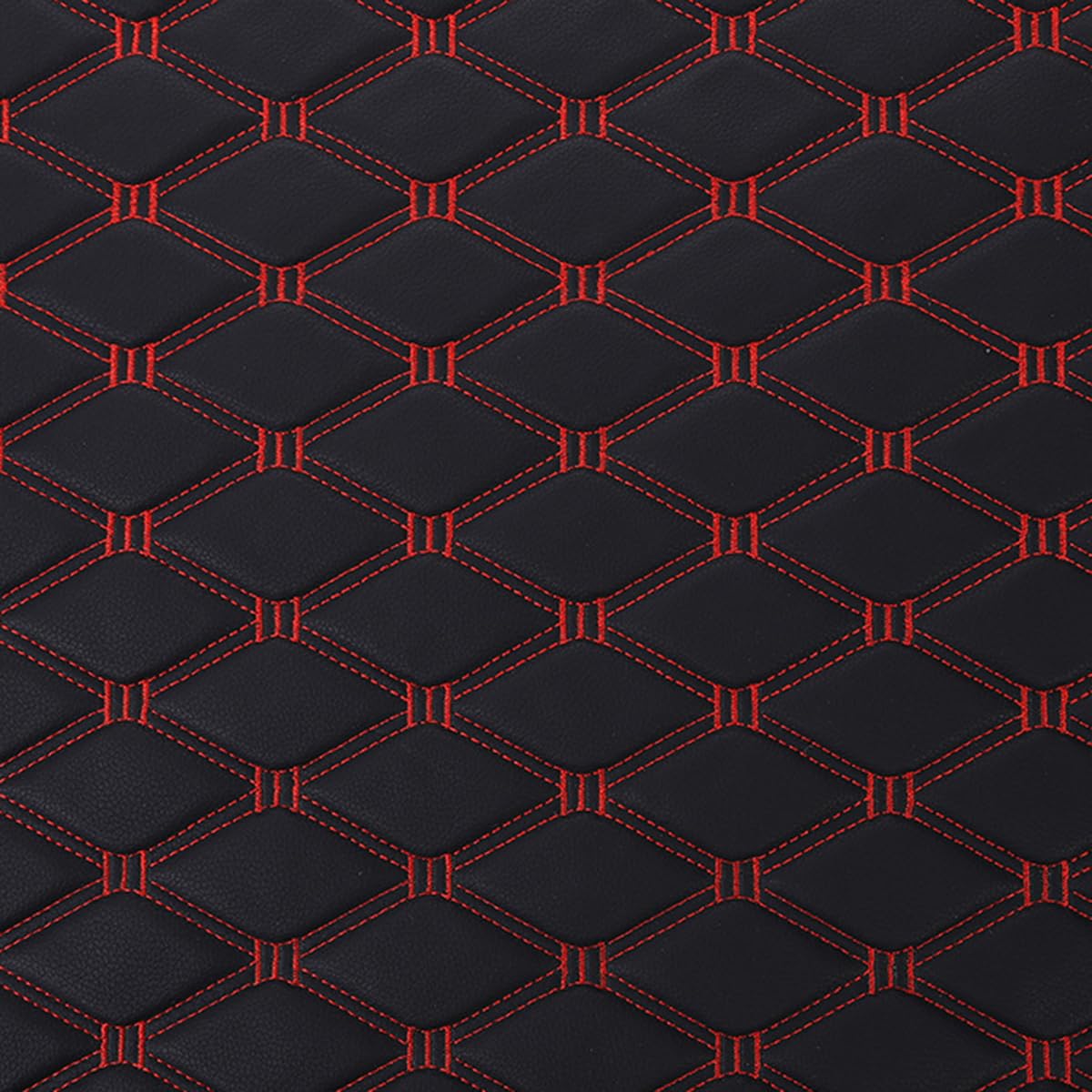 Amazon.com: LANOBA Quilted Foam Vinyl Fabric Diamond Pattern with 0.23 ...