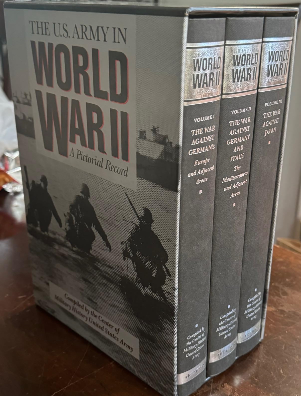 The U.S. Army in World War II: A Pictorial Record (3 Volume Set ...