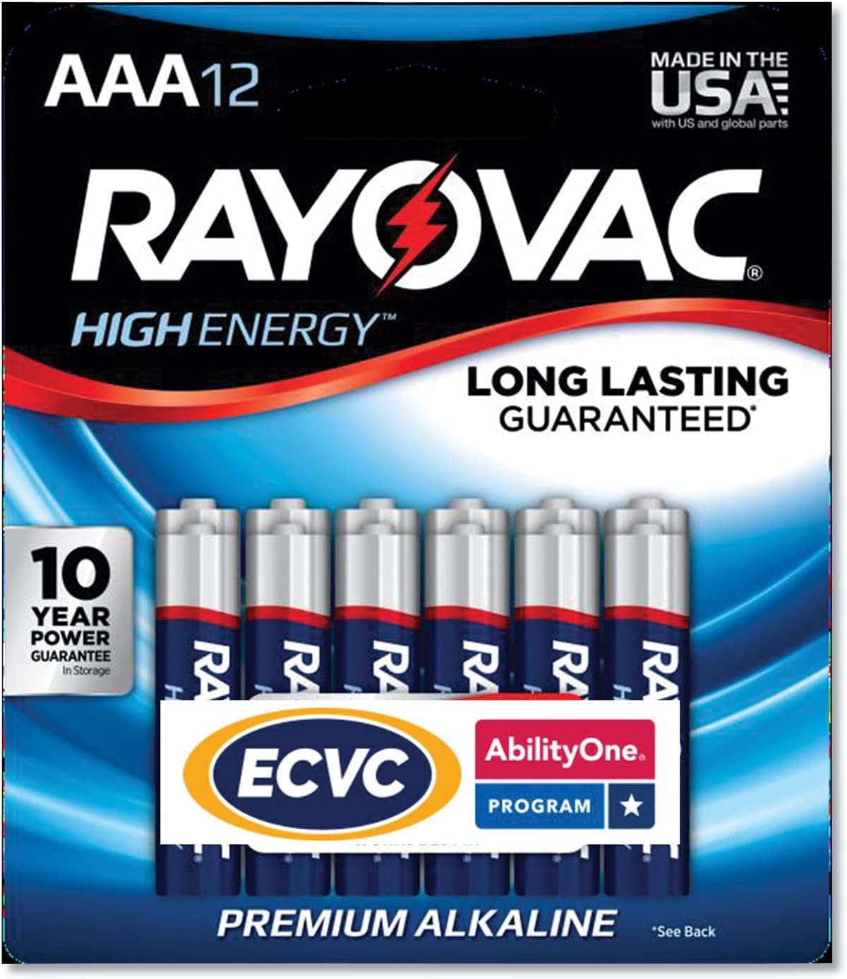 Amazon.com: AbilityOne® - NSN8264798 - Alkaline Battery - AAA - 1.5V ...