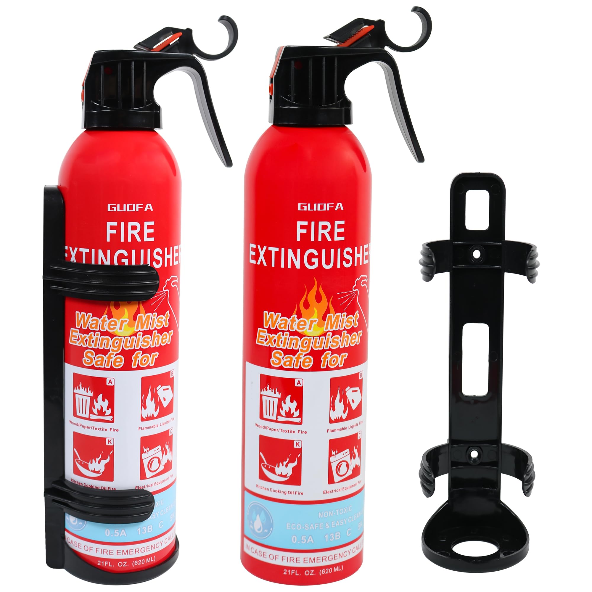 Buy Guofa Fire Extinguisher with for Vehicles, 2 Pack Small Fire ...