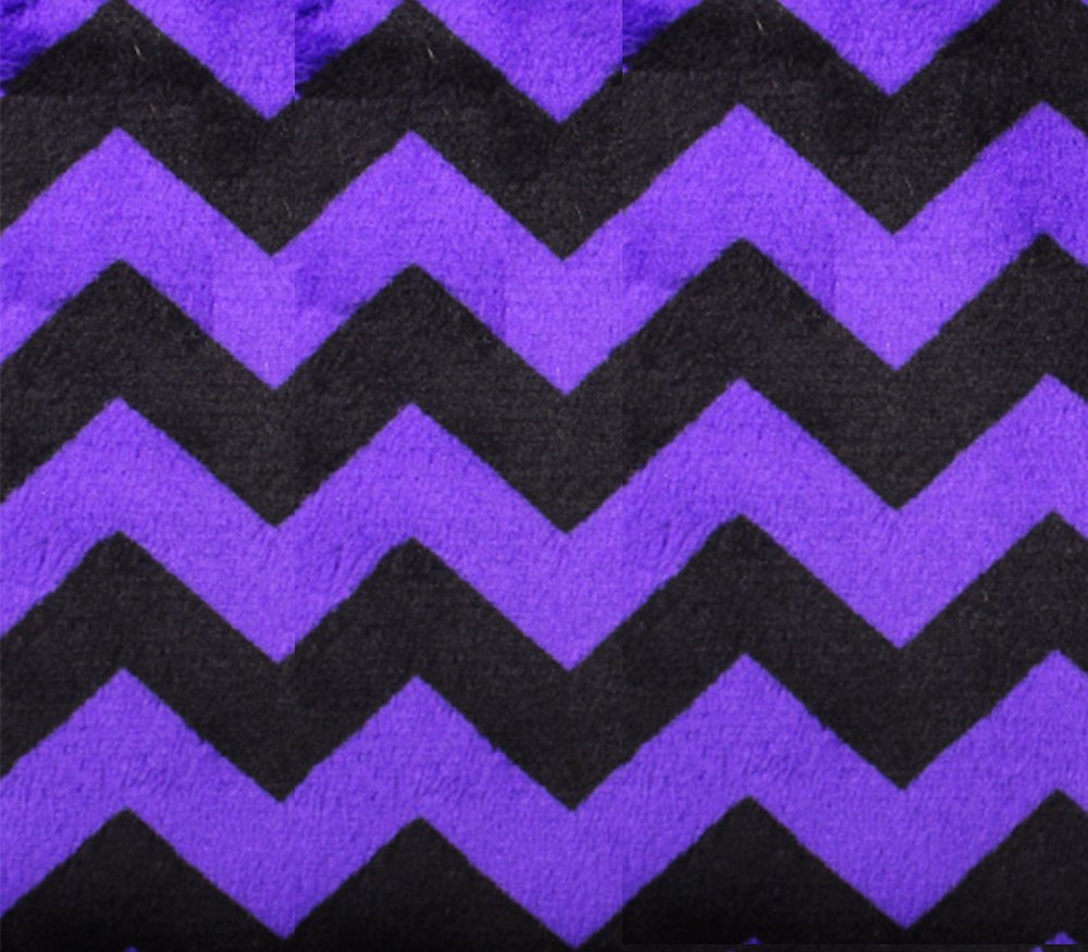 Dark Purple Chevron Pattern