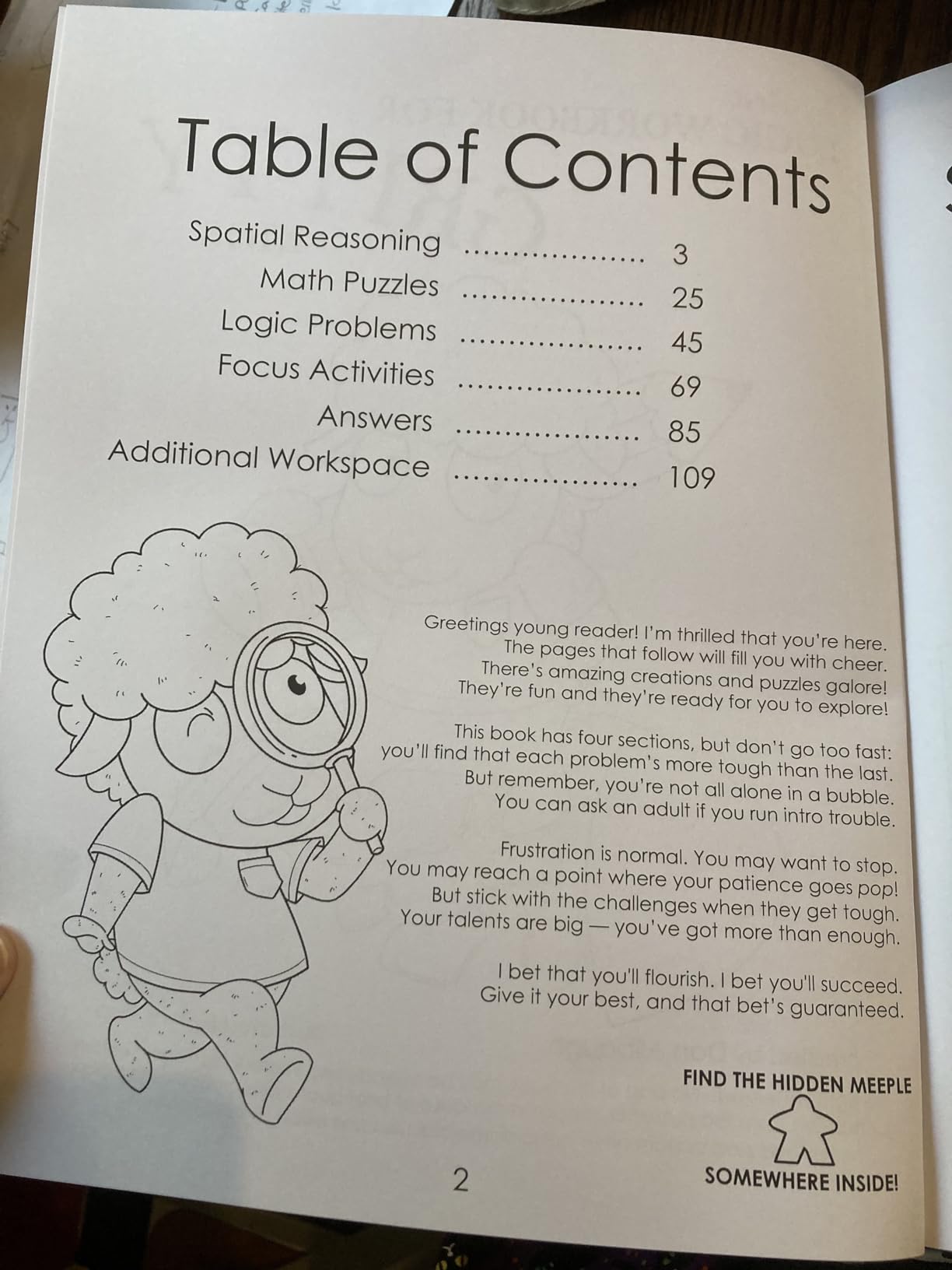 My First Logic Workbook for Gritty Kids: Spatial Reasoning, Math ...