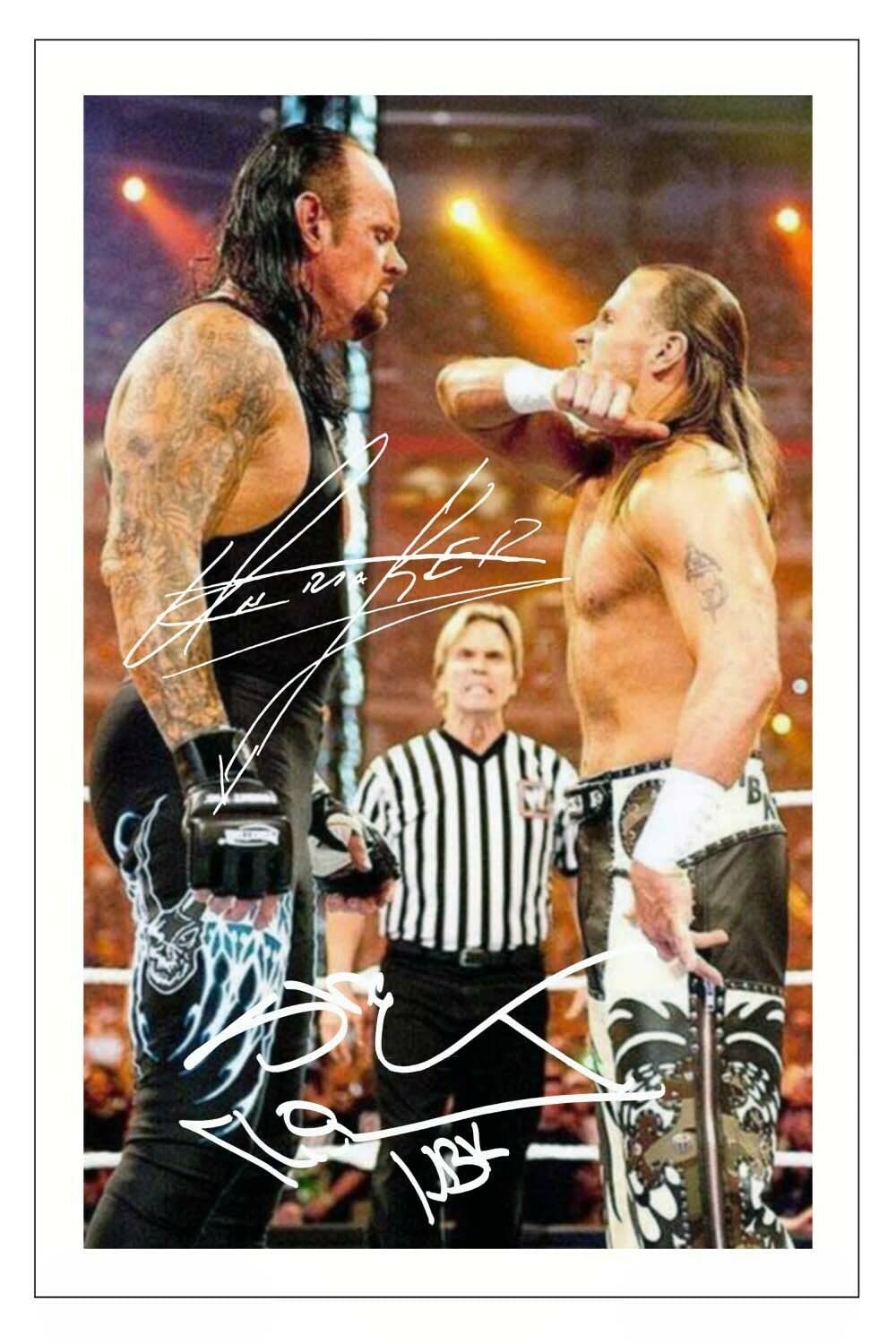 Shawn Michaels White Undertaker