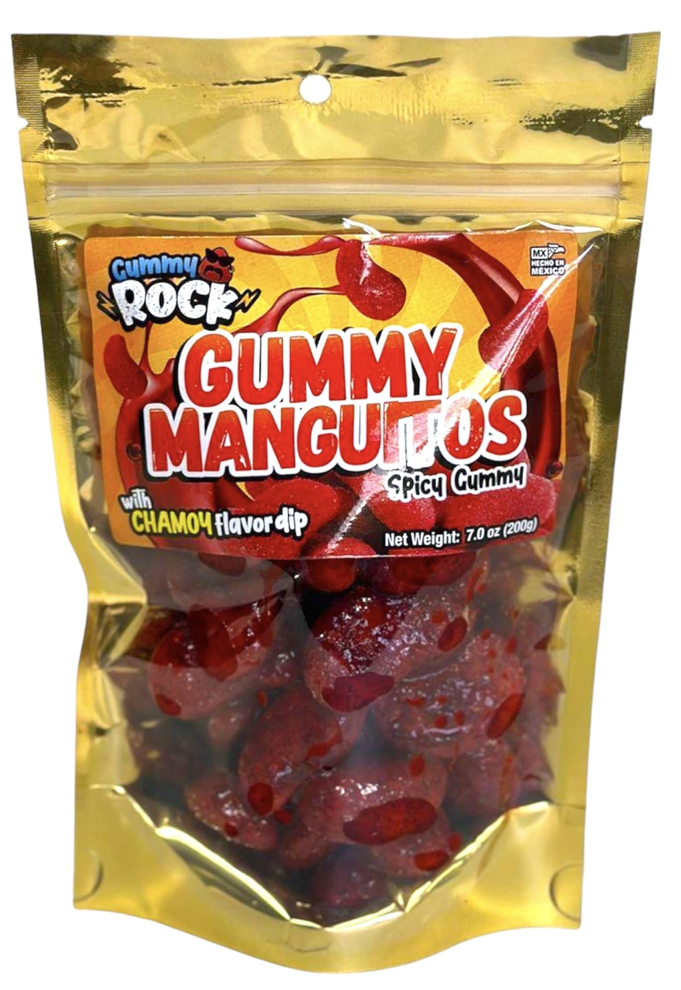 Amazon.com : Gummy Rock Gummies with Chamoy 7oz. Spicy, Sweet and Sour ...