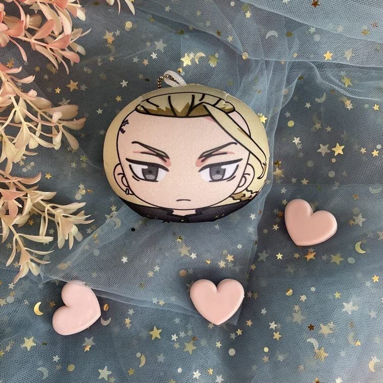 Buy Tokyo Revengers Particle Dumpling Plush Toy, Round Stuffed Plushie ...