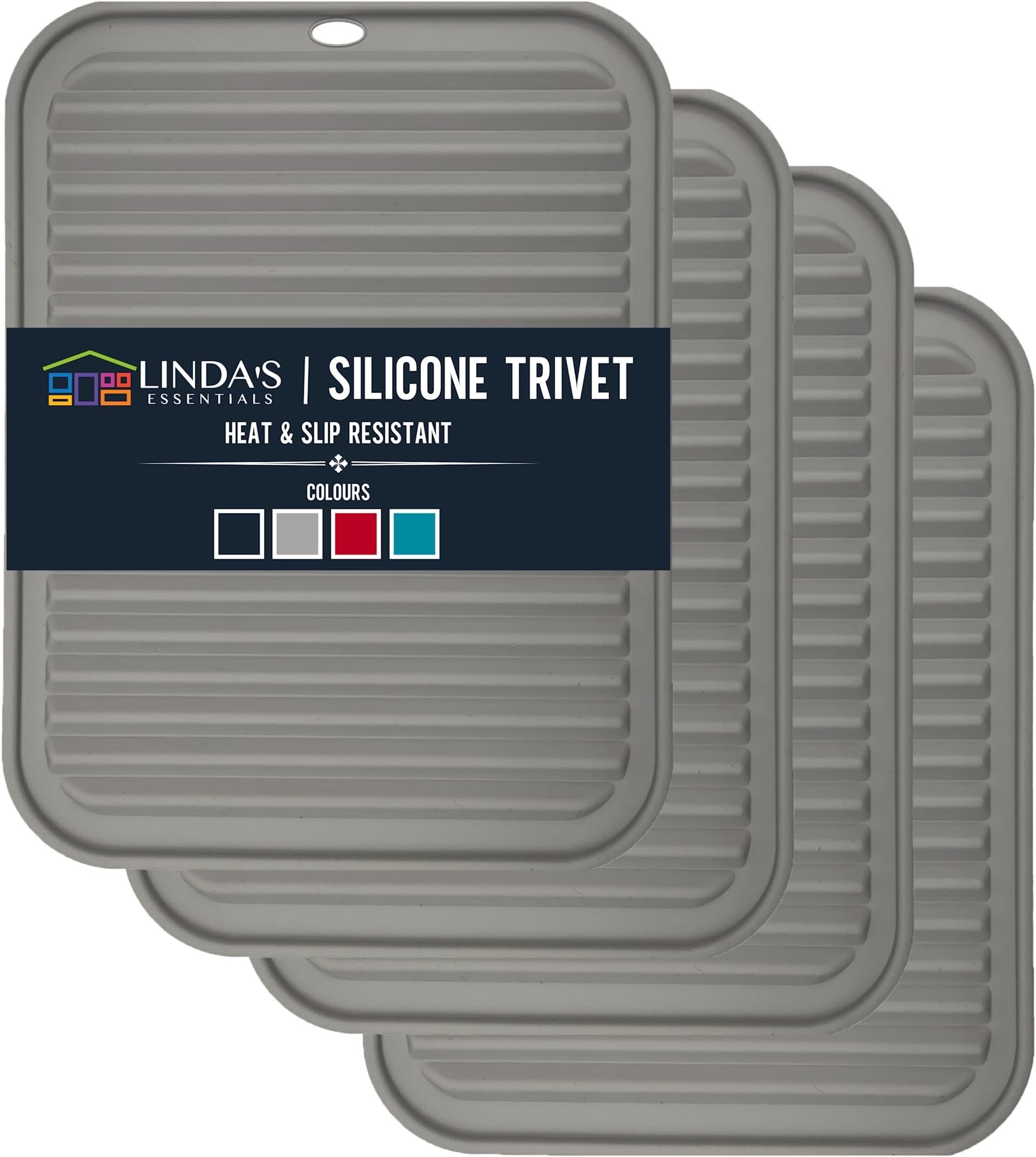 Amazon.com: Joyhalo 4 Pack Trivets for Hot Dishes - Hot Pads for ...