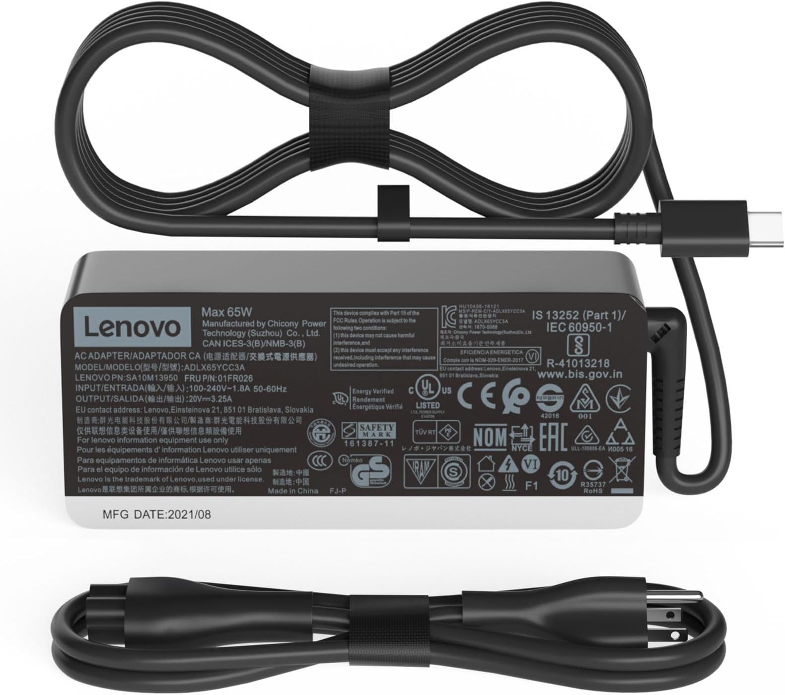 Amazon.com: Charger for Lenovo Thinkpad, Yoga Laptop, (UL Safety ...