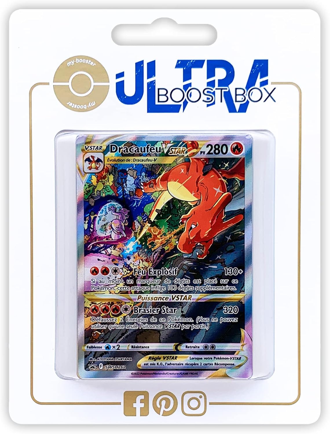 my-booster Company Pokemon SWSH09-FR-SWSH262 : Amazon.it: Giochi e ...