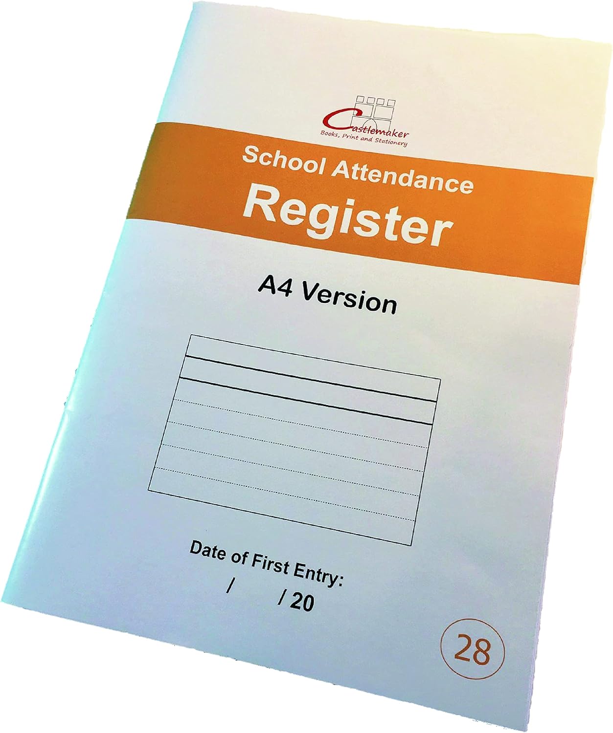 School Attendance Register (A4) S028 : Amazon.co.uk: Stationery ...