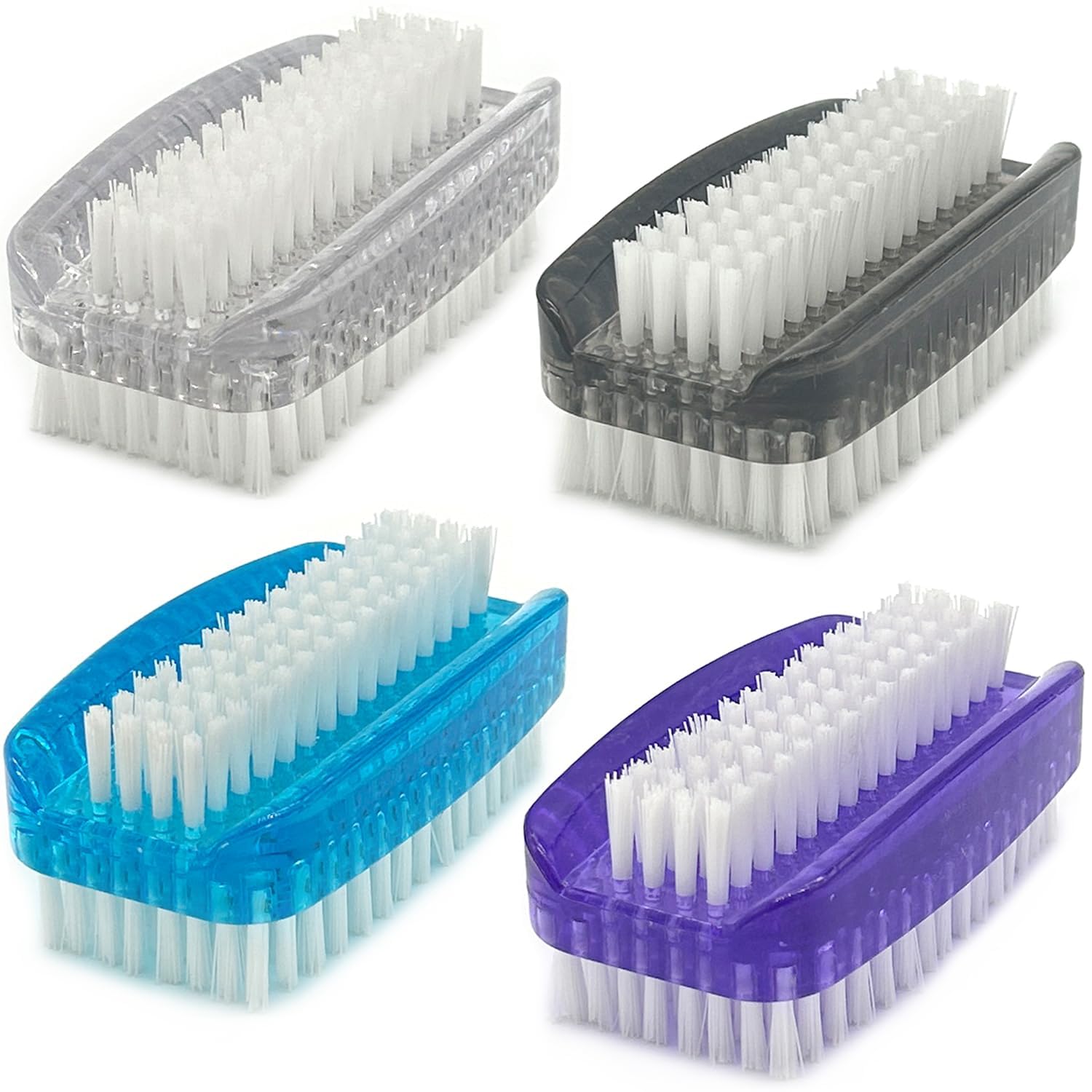 Amazon.com: Nail Brush for Cleaning Fingernails Two Sided Fingernail ...