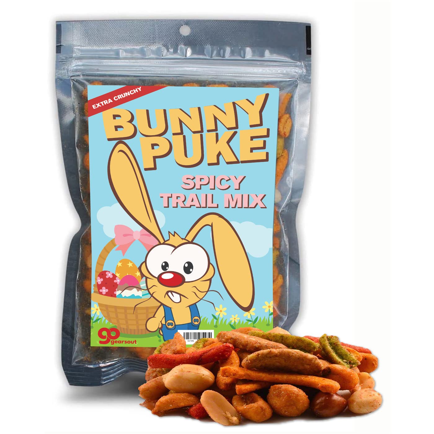 Amazon.com: Bunny Puke Trail Mix - Easter Themed Snack Gifts - Unique ...