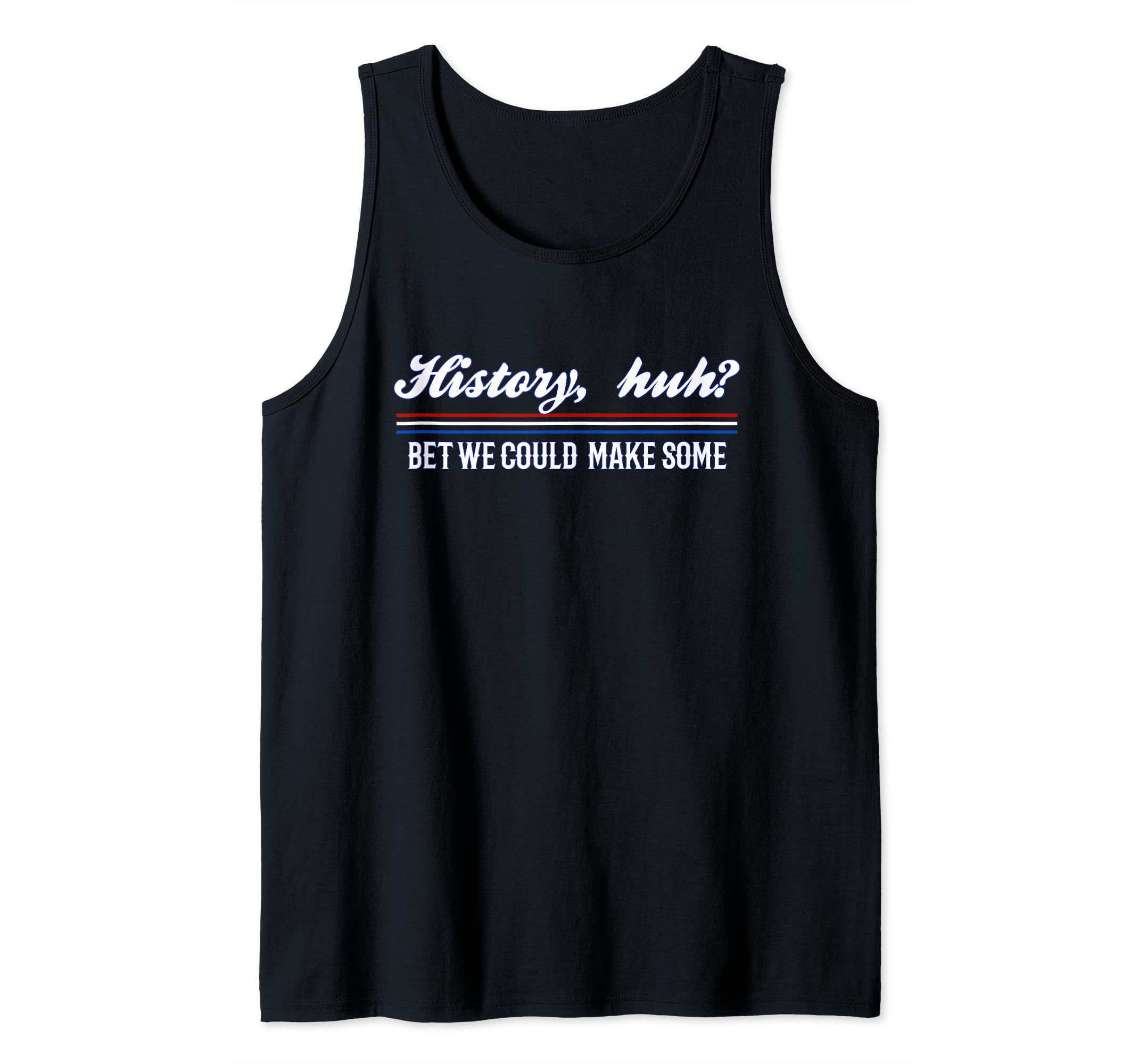 Amazon.com: History Huh | Red, White and Royal Blue Tank Top : Clothing, Shoes & Jewelry