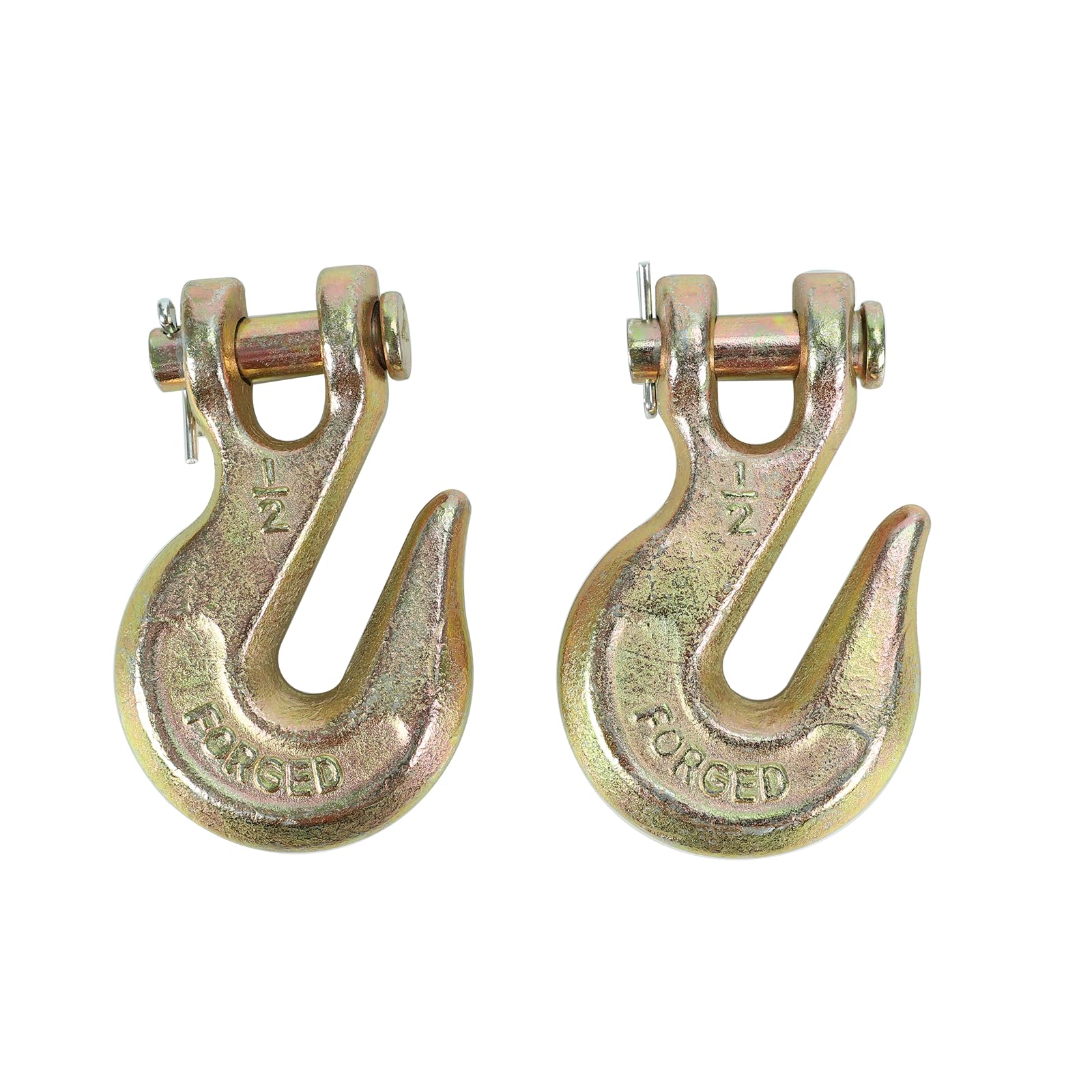 Snapklik.com : Aikosin Grade 70 Clevis Grab Hooks For 12,000 Lbs Tow Chain