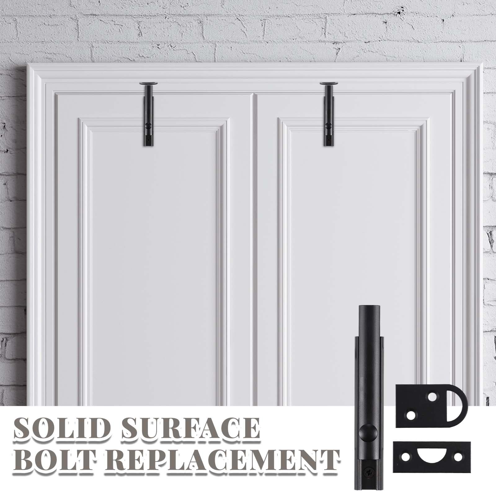 Snapklik.com : Lothee 4 Pcs Solid Brass Surface Bolt Door Slide Bolt Door Latches For Top Of ...