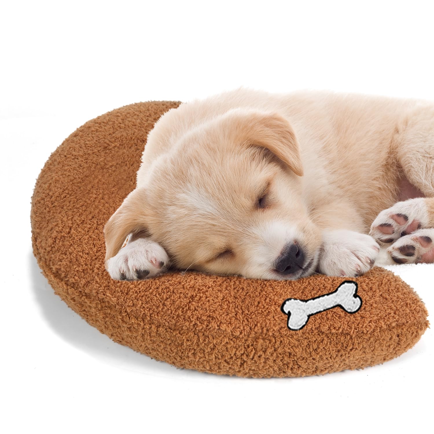 Amazon.com : ucho Pet Calming Sleeping Pillow, U-Shaped Neck Pillow for ...