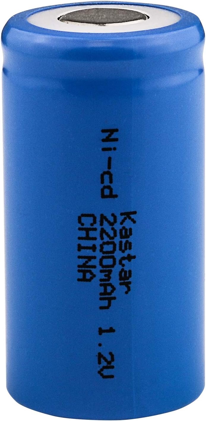 Amazon.com: Tenergy Propel Sub C 5000mAh NiMH Flat Top Rechargeable ...