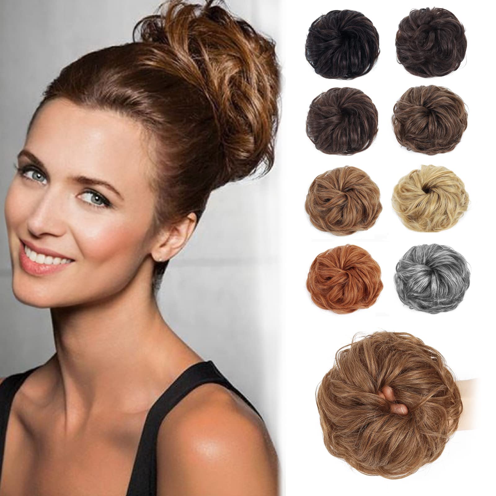 High Messy Bun Hairstyles