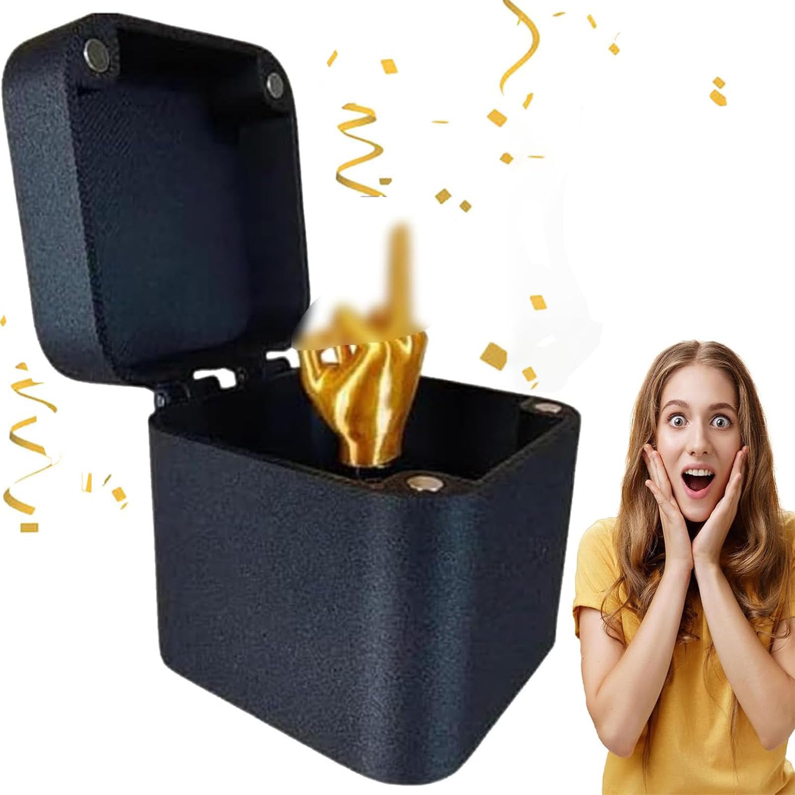 Amazon.com: Finger in a Box, Surprise Gift Finger Box.Finger Surprise ...