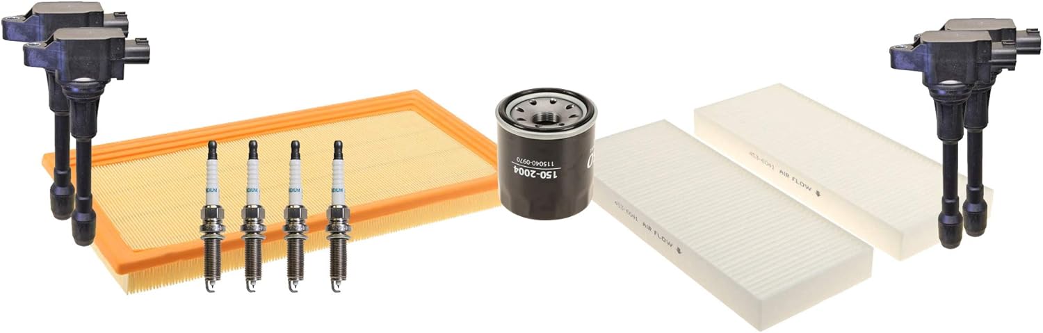 Amazon.com: Ignition Tune Up 4 Iridium Long Life Spark Plug Kit For ...