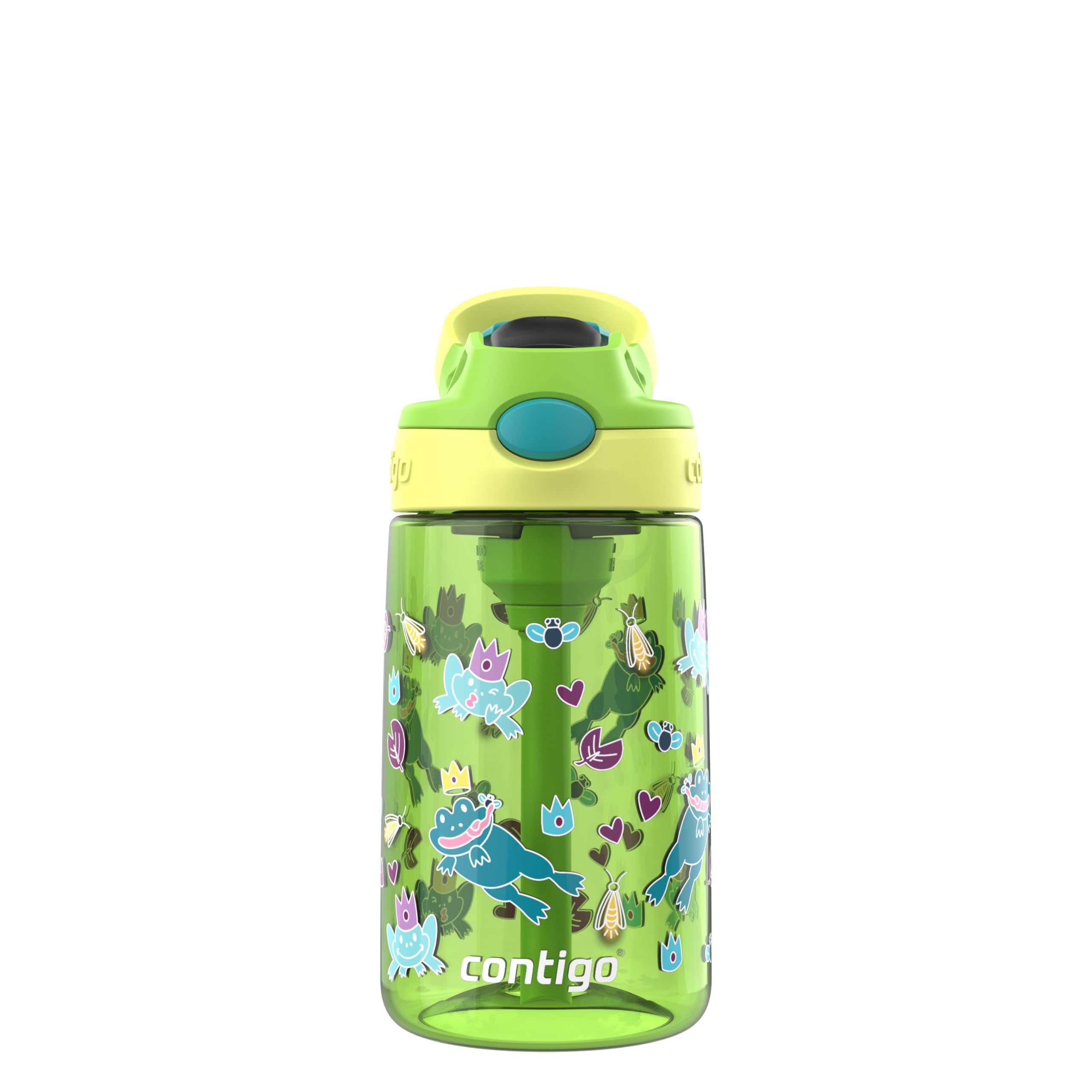 Amazon.com: Contigo Kids Water Bottle with Redesigned AUTOSPOUT Straw ...