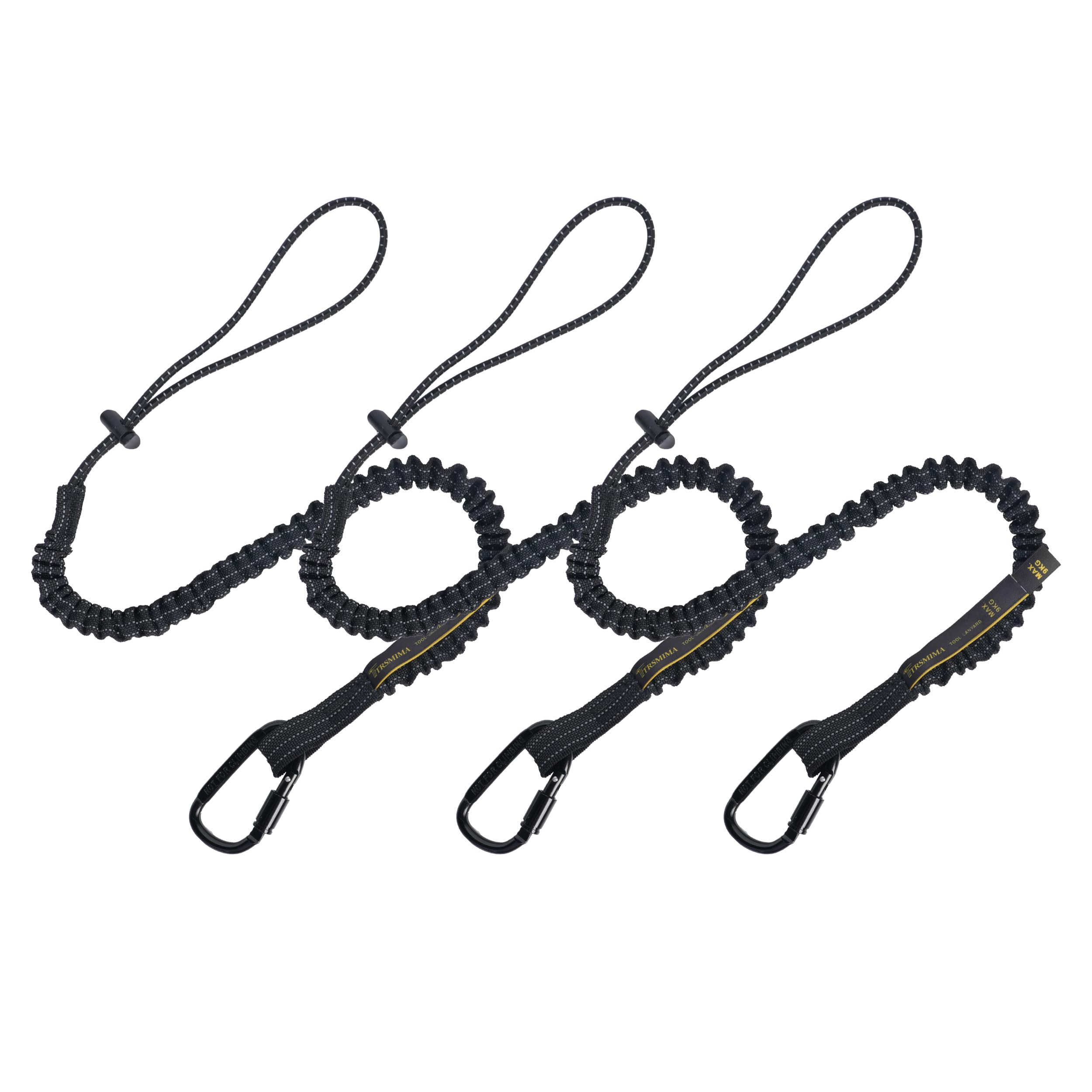 Amazon.com: TRSMIMA Safety Tether Tool Lanyard - 3 Pack Fall Protection ...
