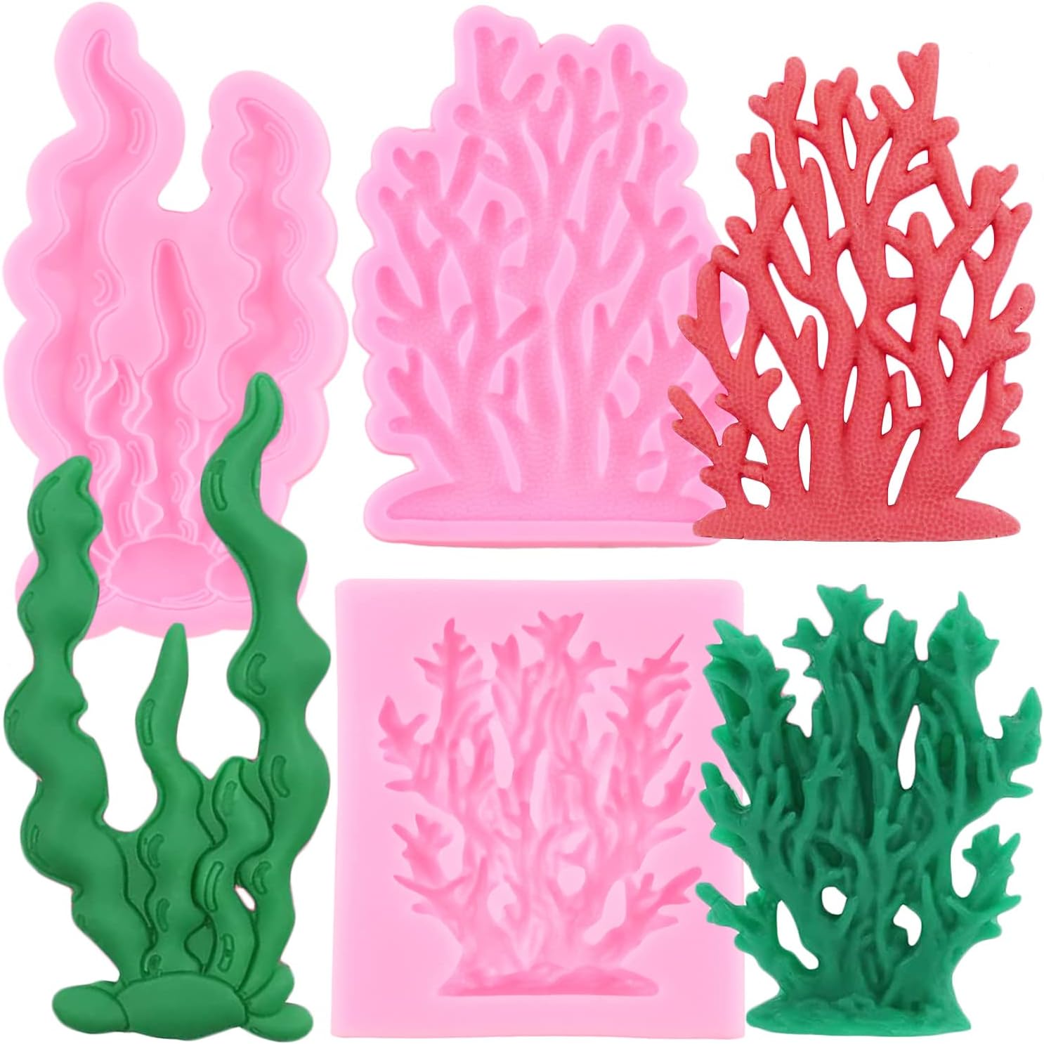 Amazon.com: Lemon Fondant Molds 4 Pcs, Summer Orange Fruit Chocolate ...