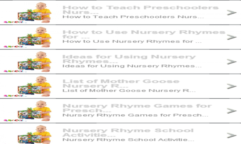 Nursery Rhymes Sing and Learn - App on the Amazon Appstore