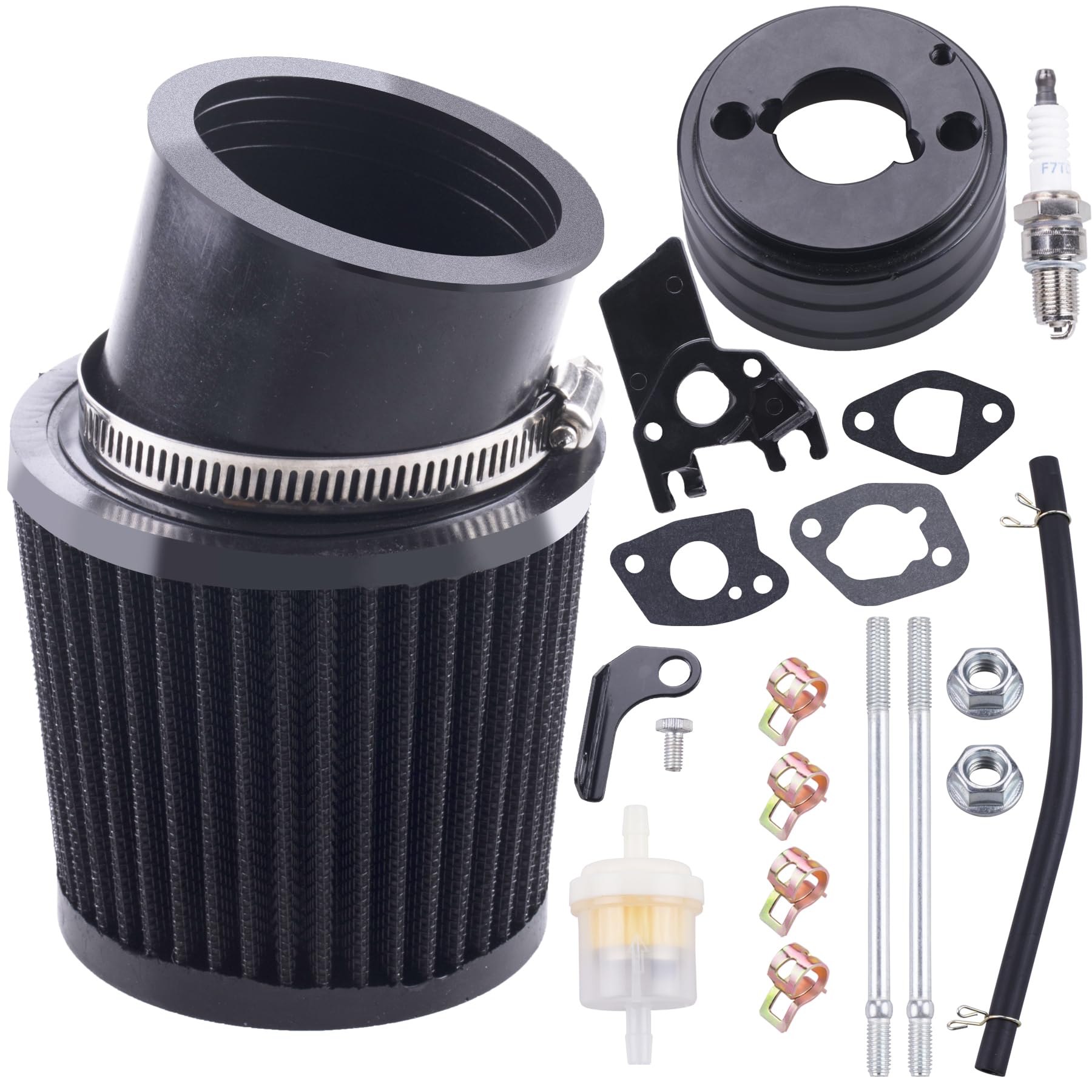 Snapklik.com : High Performance Upgraded Air Filter Adapter Intake ...