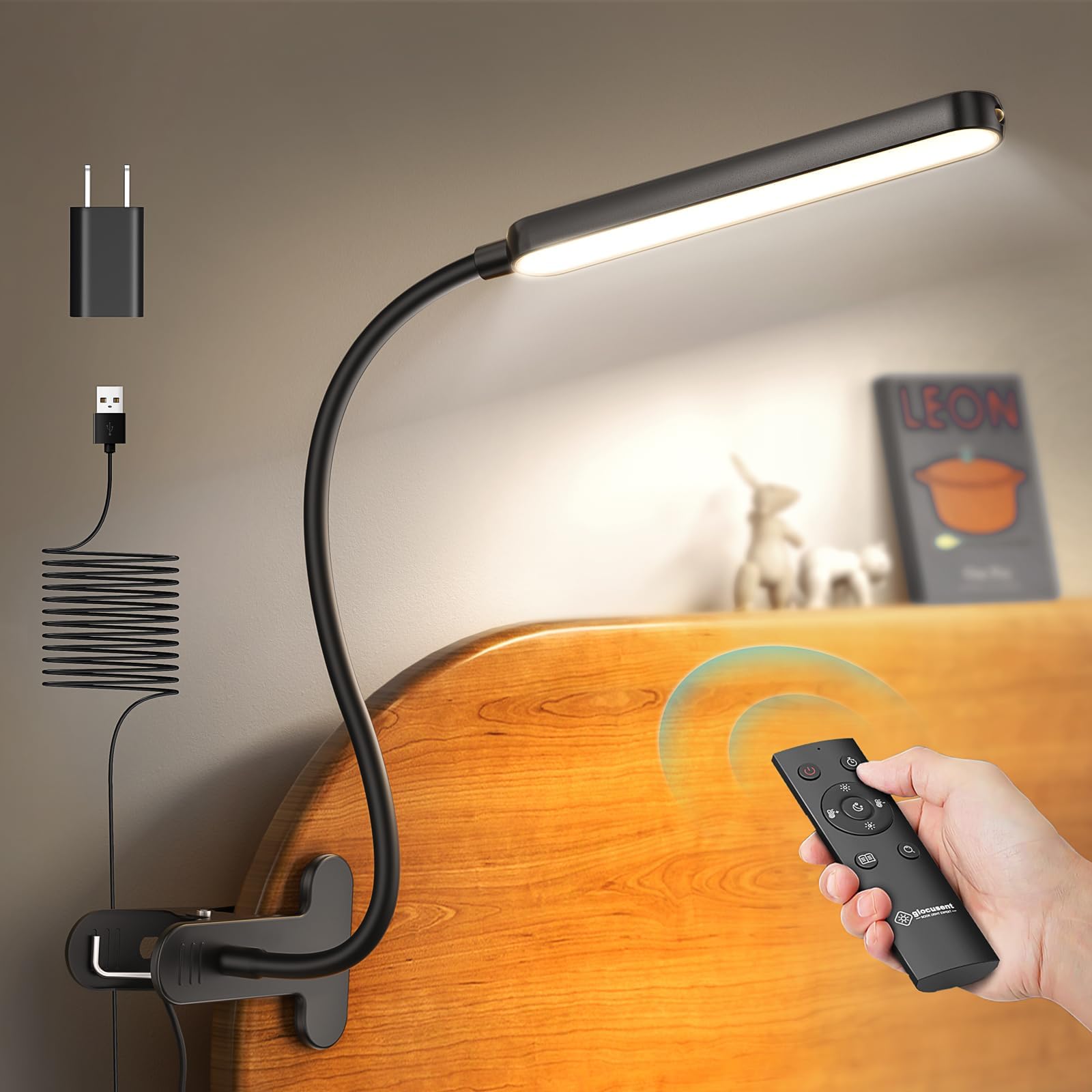 Amazon.com: LEPOWER Led Clip on Light/Reading Light, 5W Book Light for ...