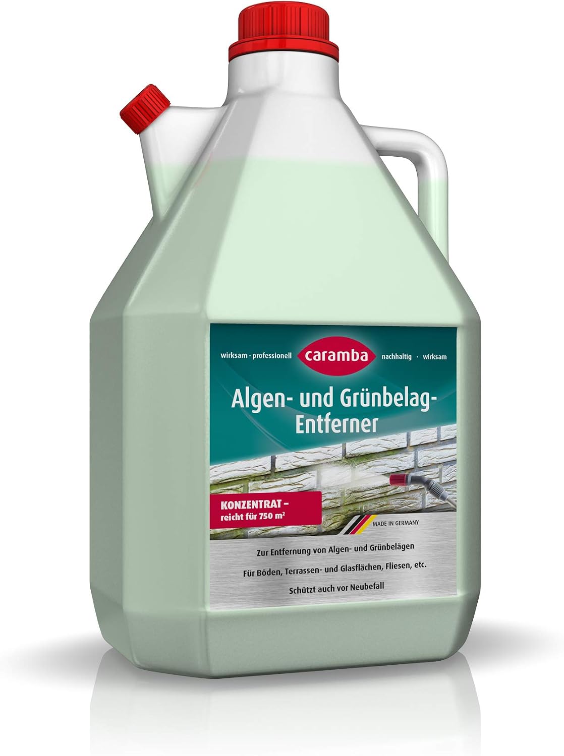 Caramba 540450 Algae And Removedor De Revestimiento Verde 5 Litros