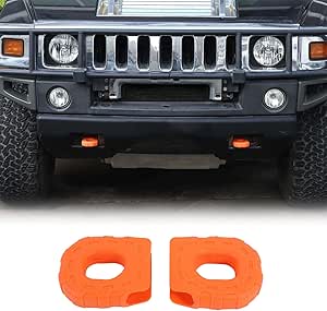 Amazon.com: Tow Hook Cover Compatible with Hummer H2 2003-2009, Front ...