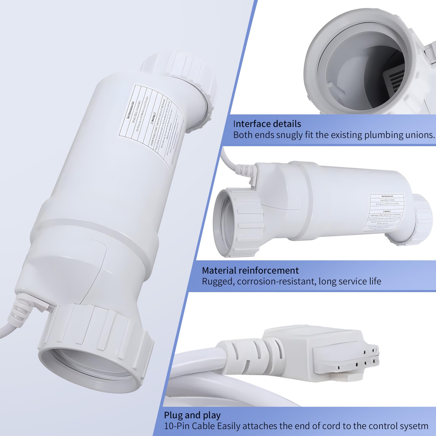 Snapklik.com : T-Cell-9 GLX-CELL-9-W Salt Water Pool Chlorinator System ...