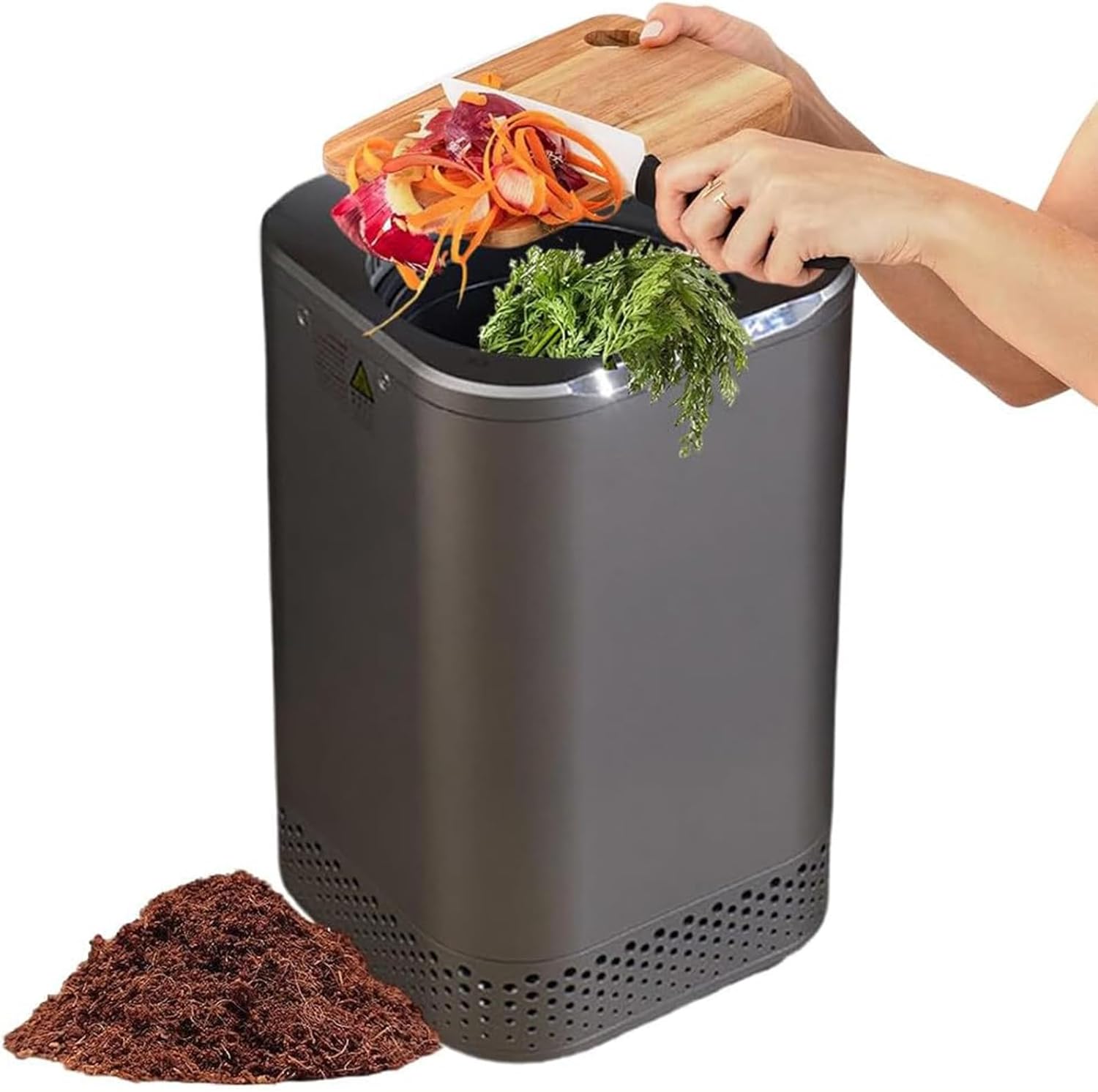 DaMga Compost Container Kitchen, Smart Waste Kitchen Composter ...