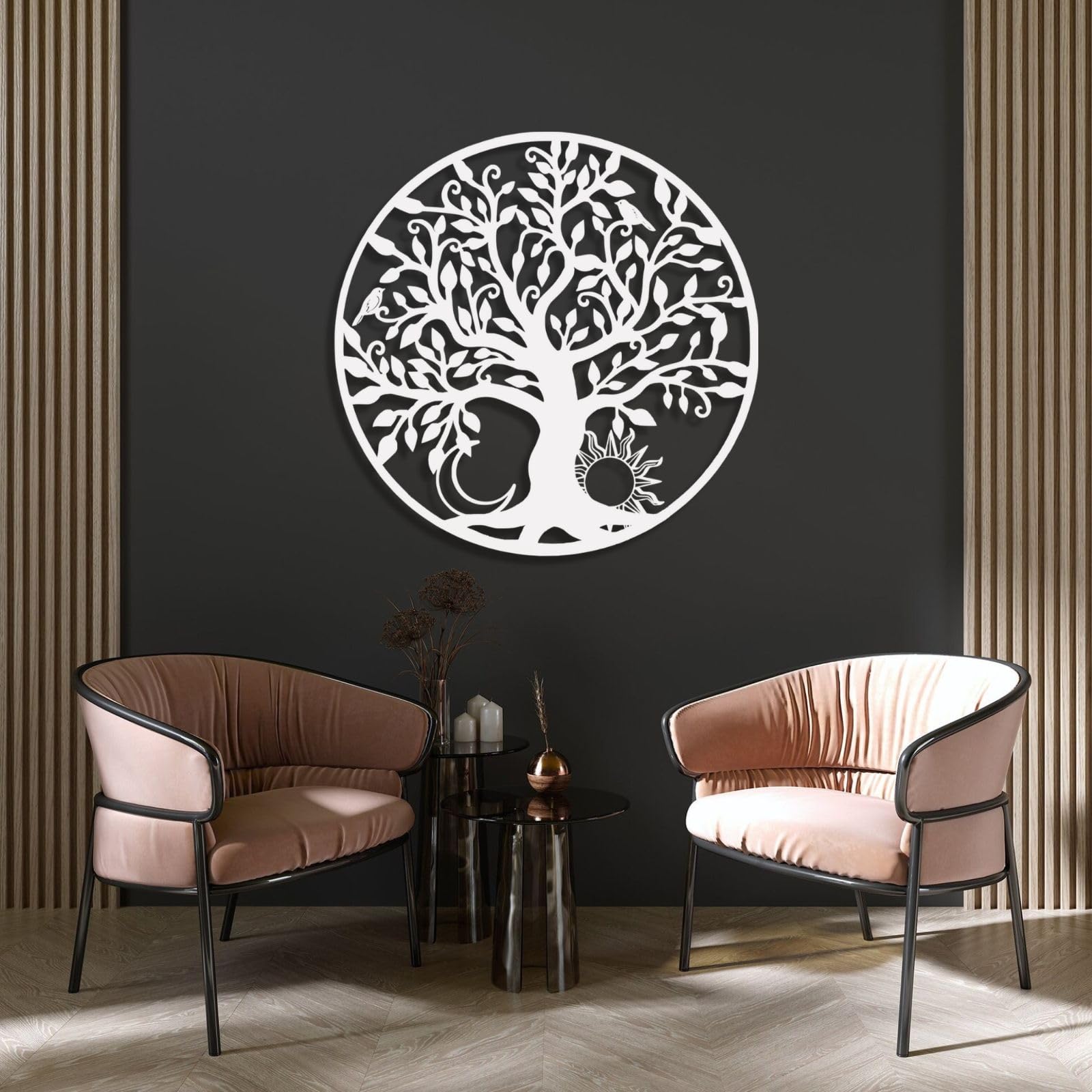 Tree Of Life Solar Wall Art