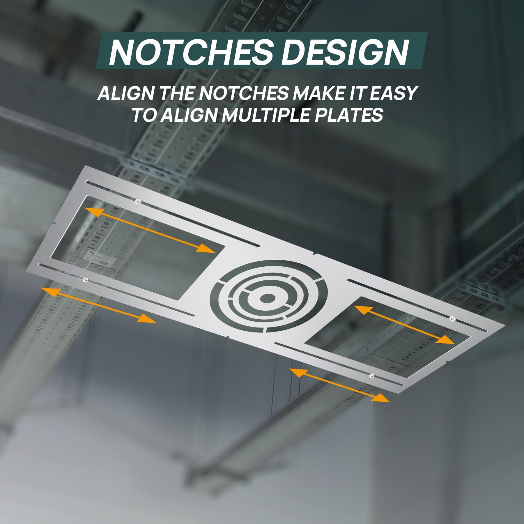 Snapklik.com : 48 Pack New Construction Mounting Plate For 3/4/6 Inch ...