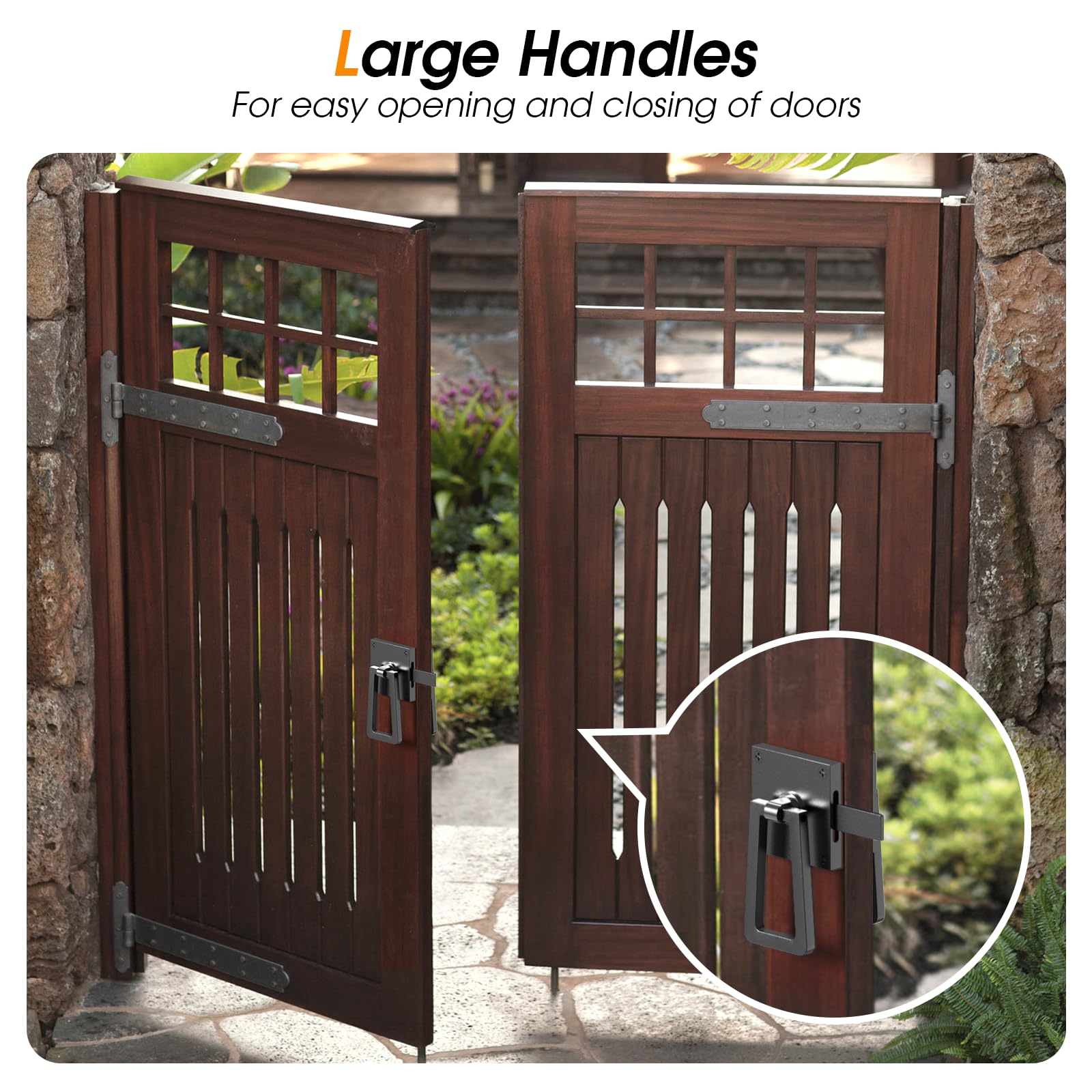 Double Gate Latches For Gates 10